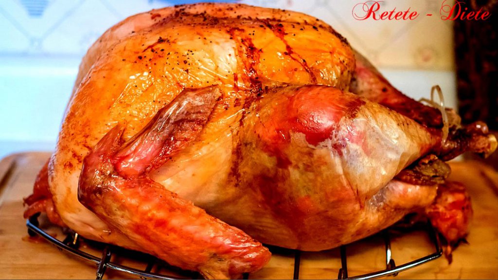 Faimosul curcan umplut, la cuptor! Rețetă unică, pe care întreaga ...