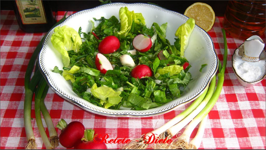 Salată de post cu frunze de ridiche – izvor de sănătate și multiple ...